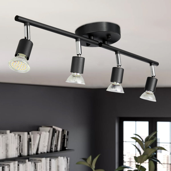 VEVOR 4-Light LED Track Lighting Kit | Wayfair