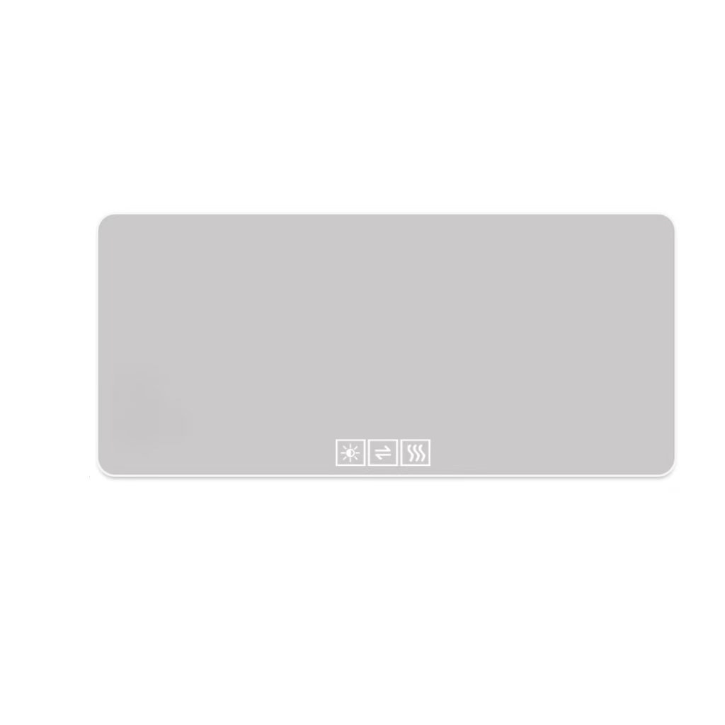 NFusion Emilio LED Bathroom Mirror with Dimmable & One-Touch Demist ...