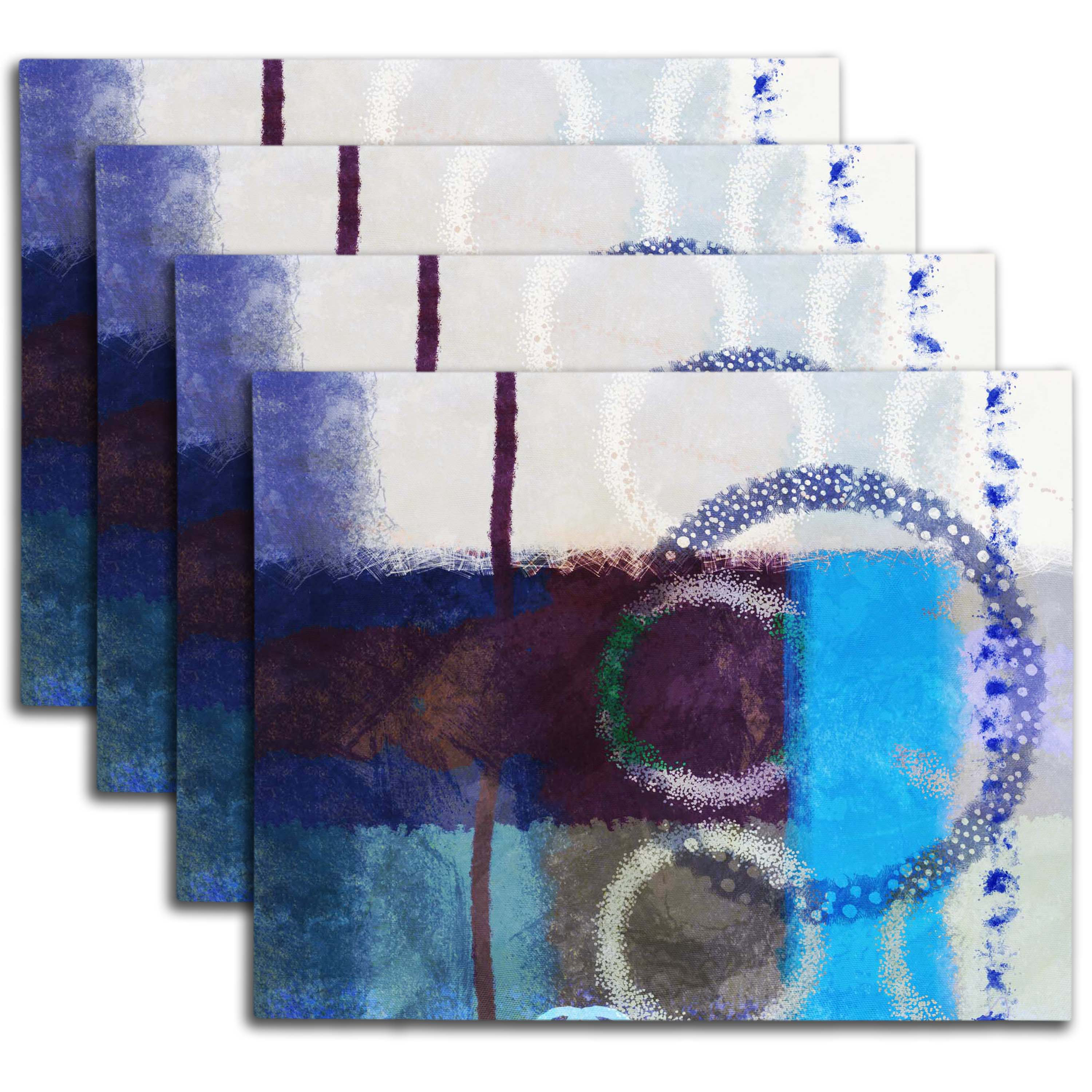 LeRoi Products Polyester Abstract Placemat | Wayfair