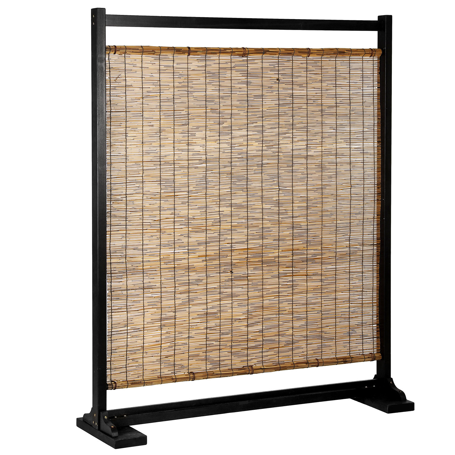 Bay Isle Home™ Kraemer 71.65'' W x 17.51'' H Solid Wood Folding Room ...