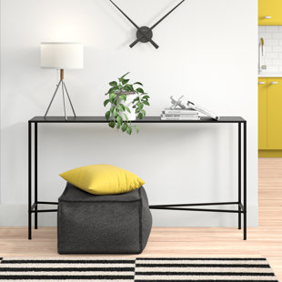 Black Metal Console Tables You'll Love | Wayfair