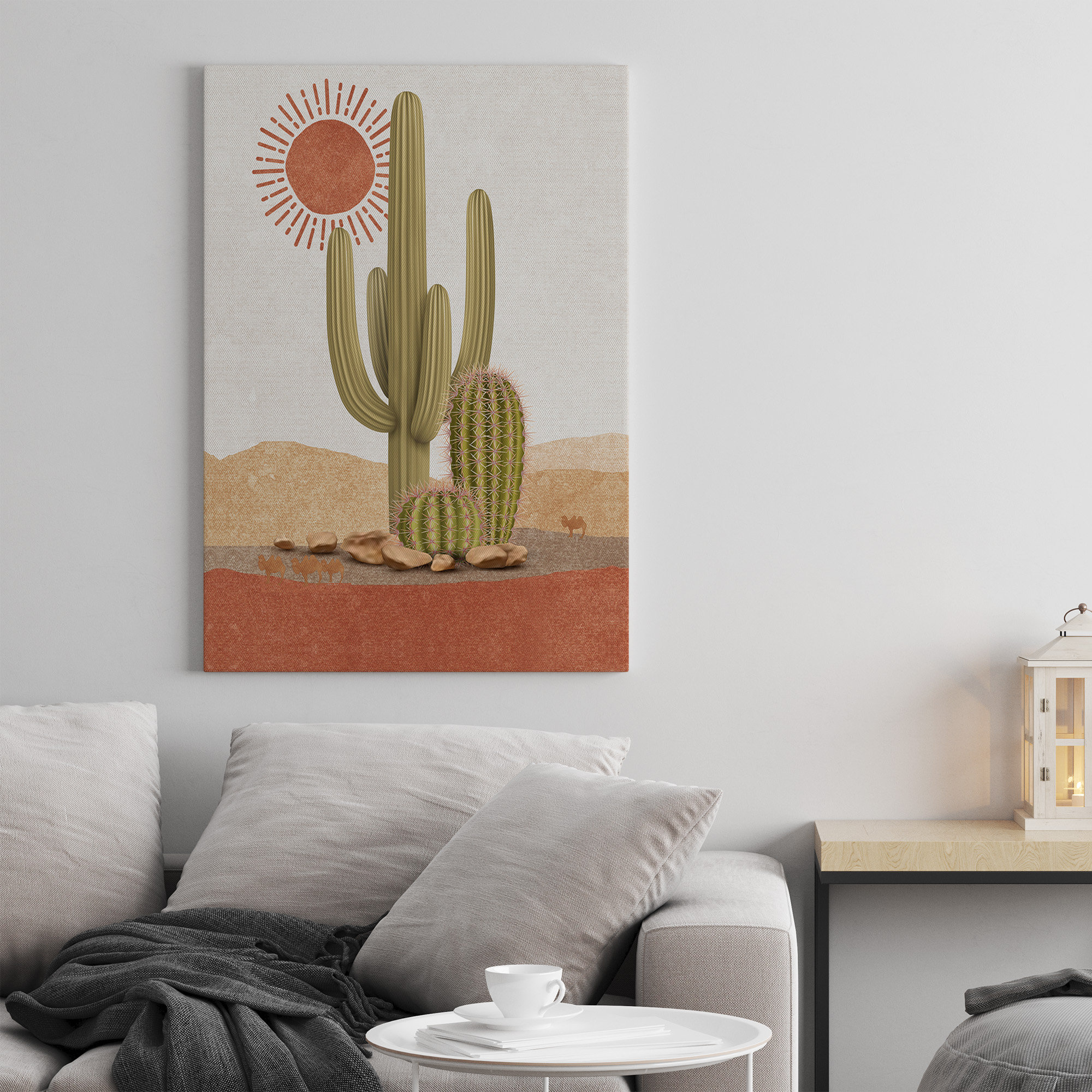 Union Rustic Cactus - Graphic Art | Wayfair