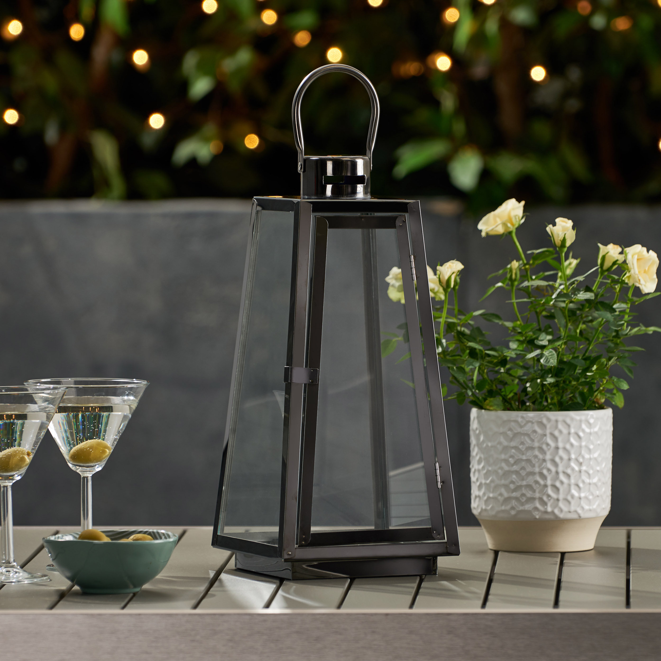 Latitude Run® 15" Outdoor Lantern & Reviews | Wayfair