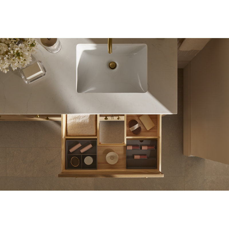 Kohler Malin By Studio McGee 60 in. Bathroom Vanity Cabinet With Sinks ...