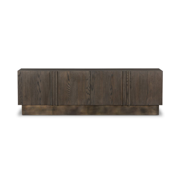 Hokku Designs MADRID Unfinished TV Stand for TVs up to 88" | Wayfair