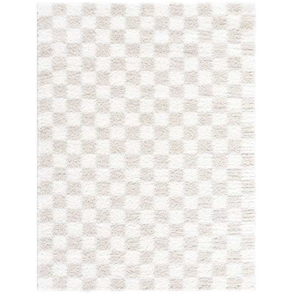 Foundry Select Tifini Checkered Rug | Wayfair