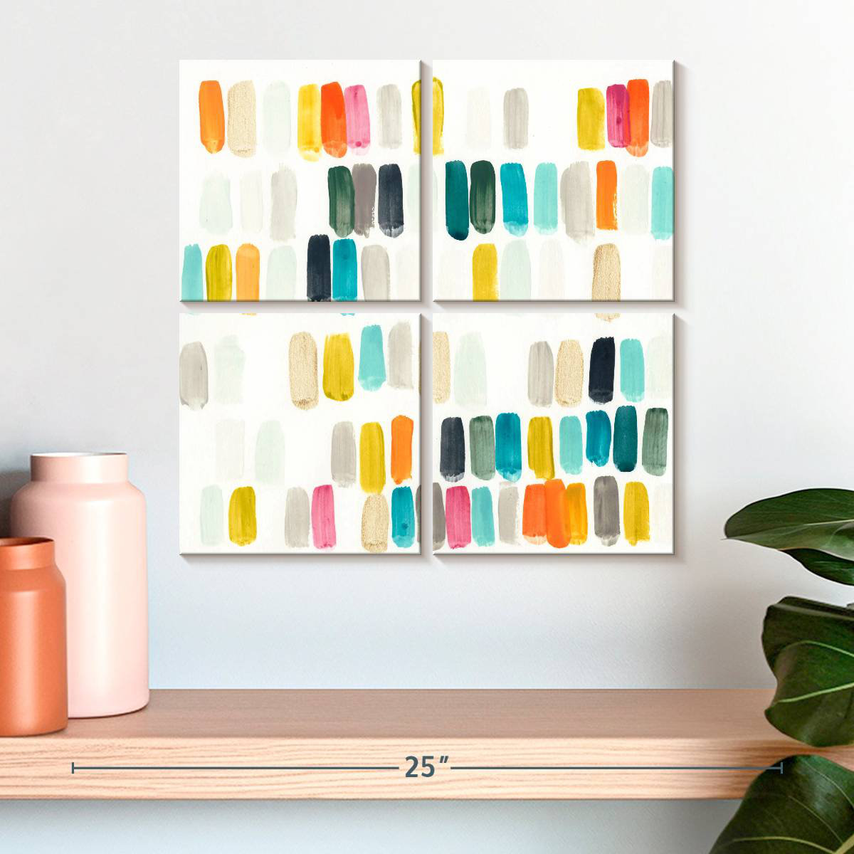 Wade Logan® Bright Swatches I | Wayfair