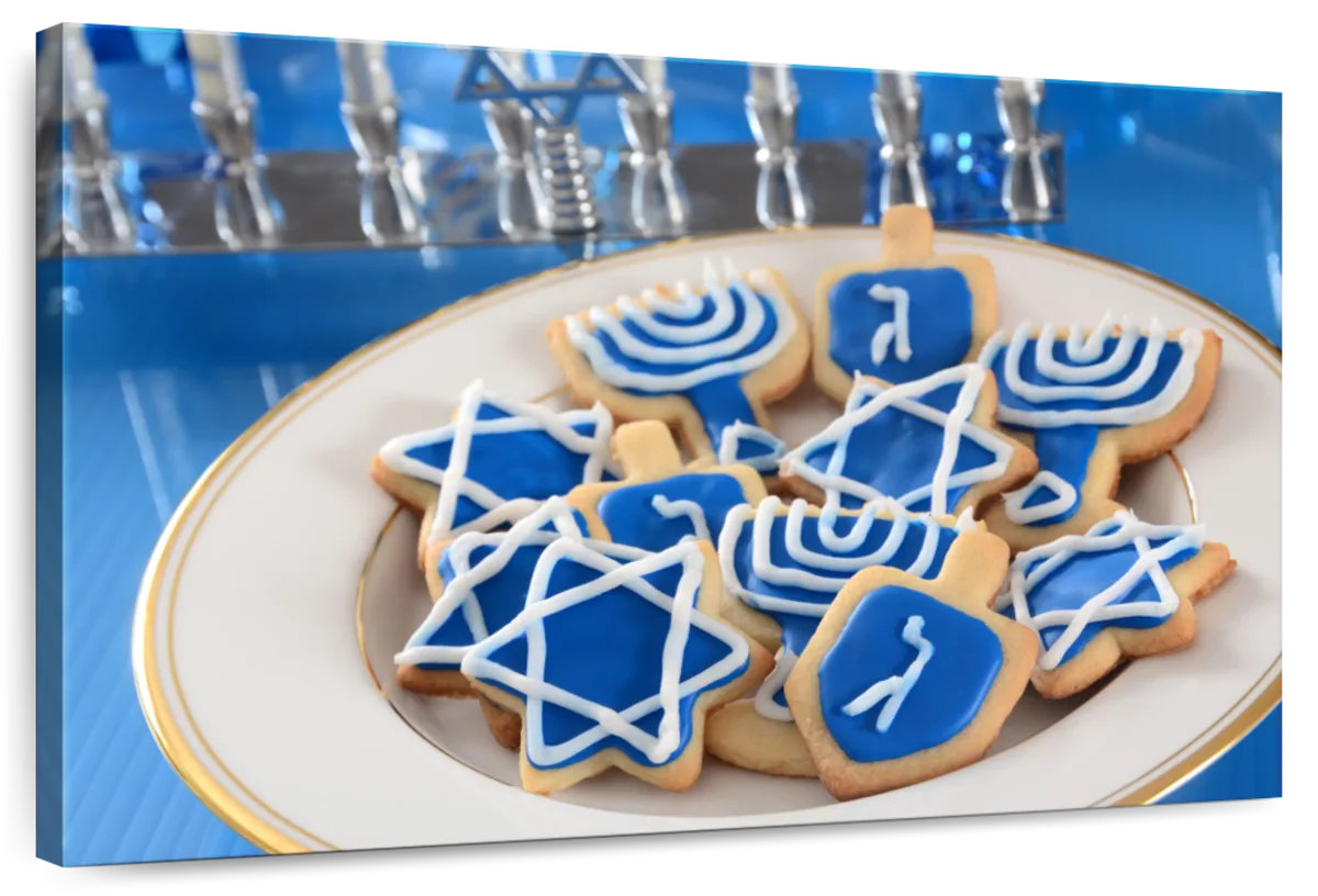 Ebern Designs Iced Hanukkah Cookies | Wayfair