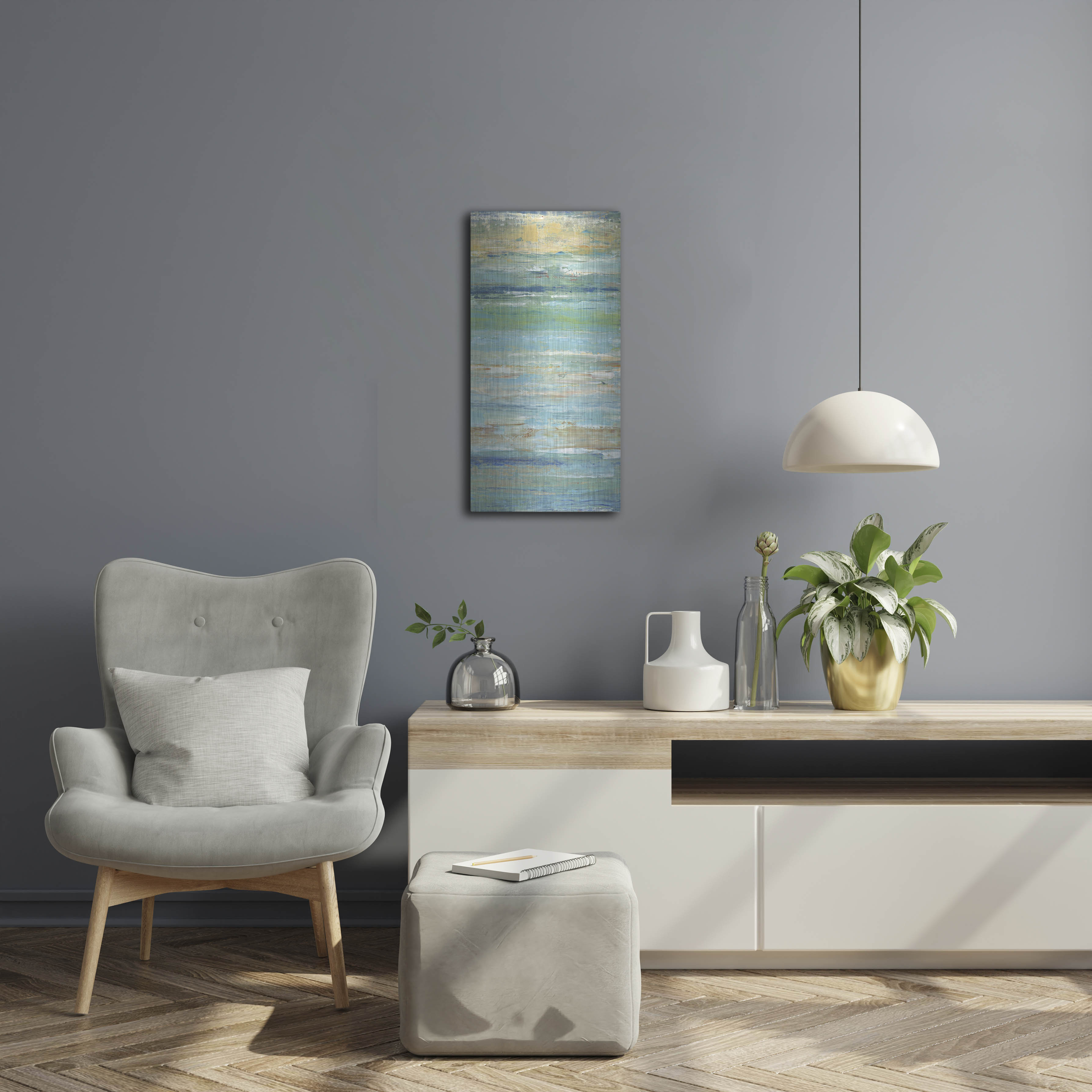 Orren Ellis 'Riptide II' by Tim O'Toole, Metal Wall Art | Wayfair