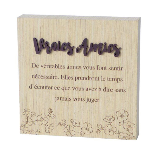 Trinx Ilsa Words And Text Decorative Plaque - Wayfair Canada