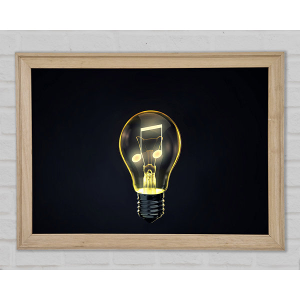 Bright Star Musical Light Bulb - Single Picture Frame Art Prints ...