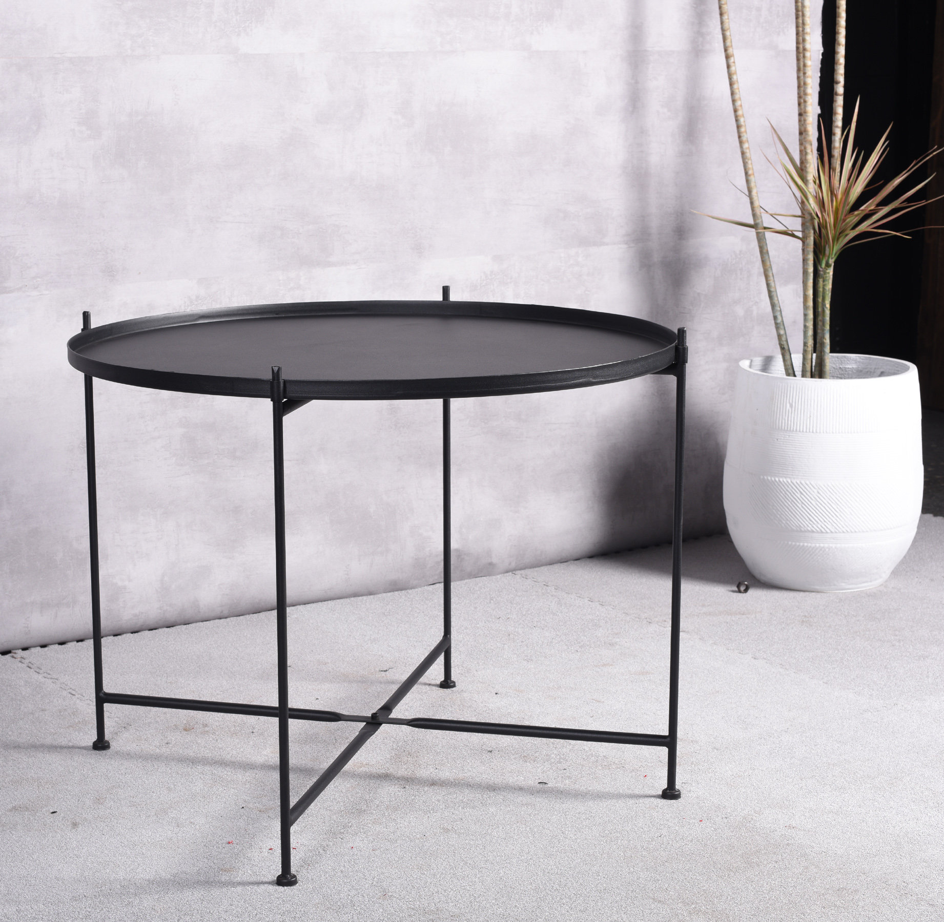 Latitude Run® Tray Metal End Table | Wayfair