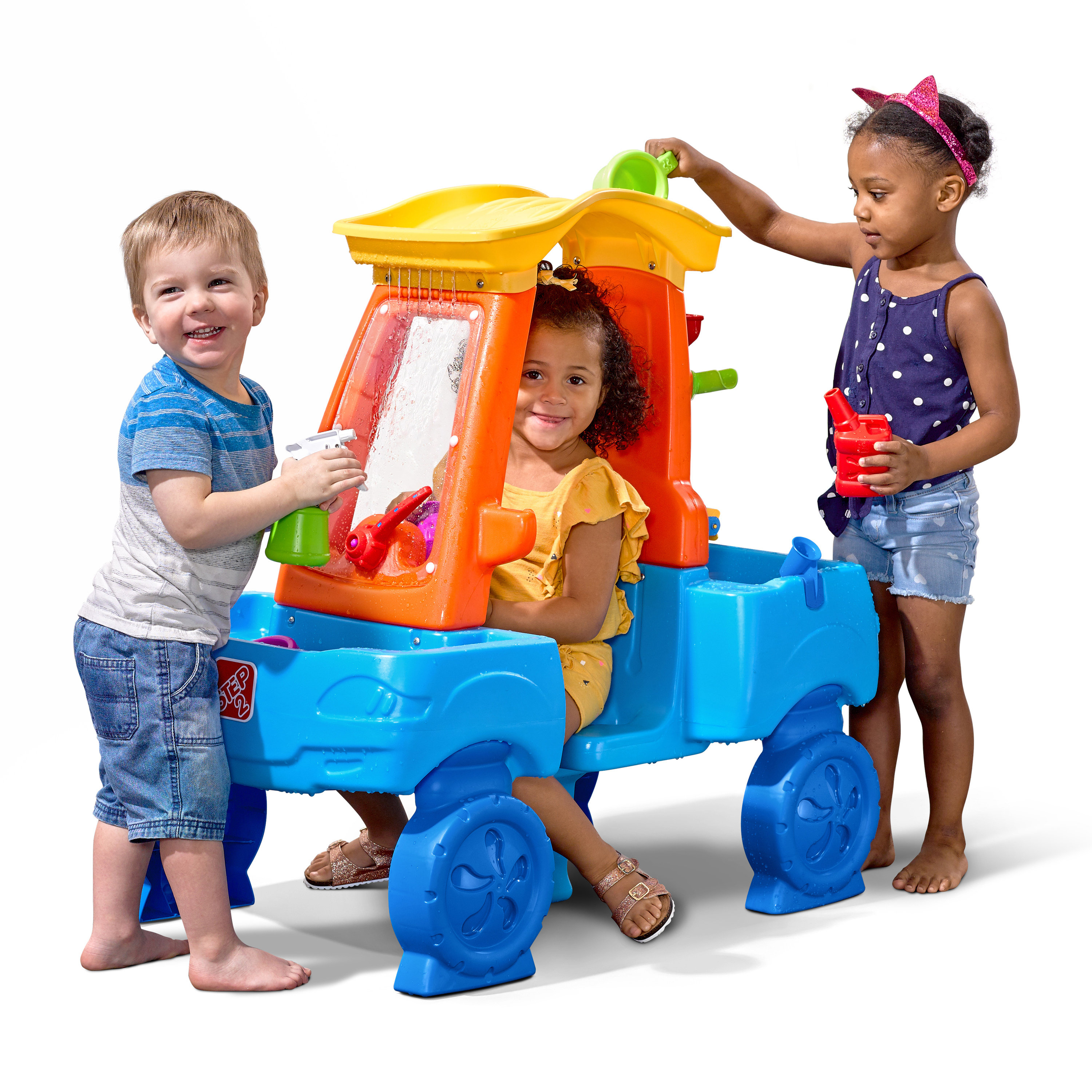 Step2 Car Wash Splash Center Outdoor Toddler Water Table & Reviews ...