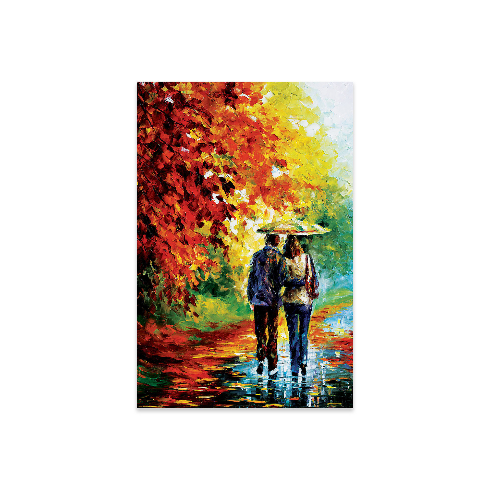 Red Barrel Studio® Intriguing Autumn by Leonid Afremov | Wayfair