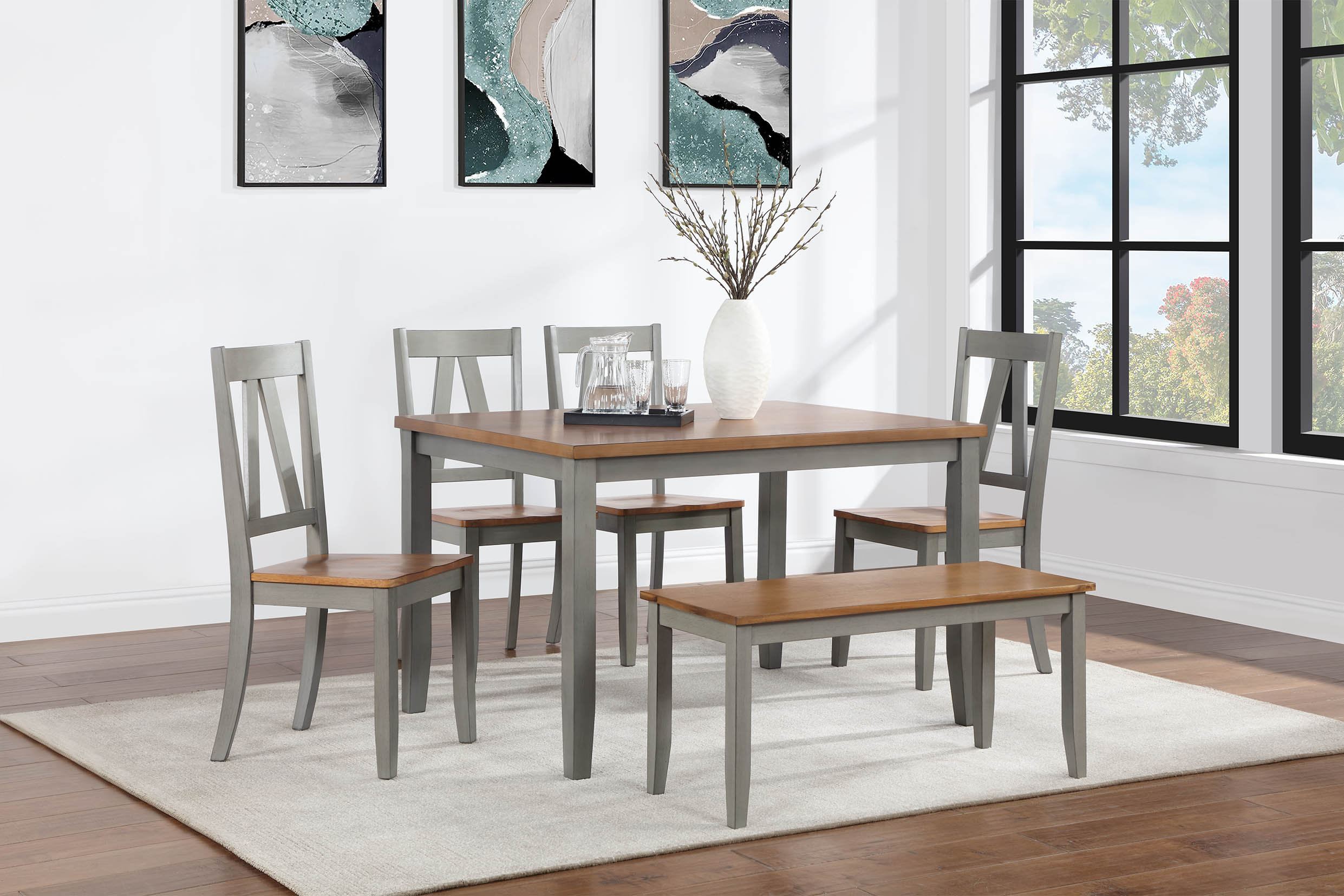 August Grove 6-Pack Dining Set - Wayfair Canada