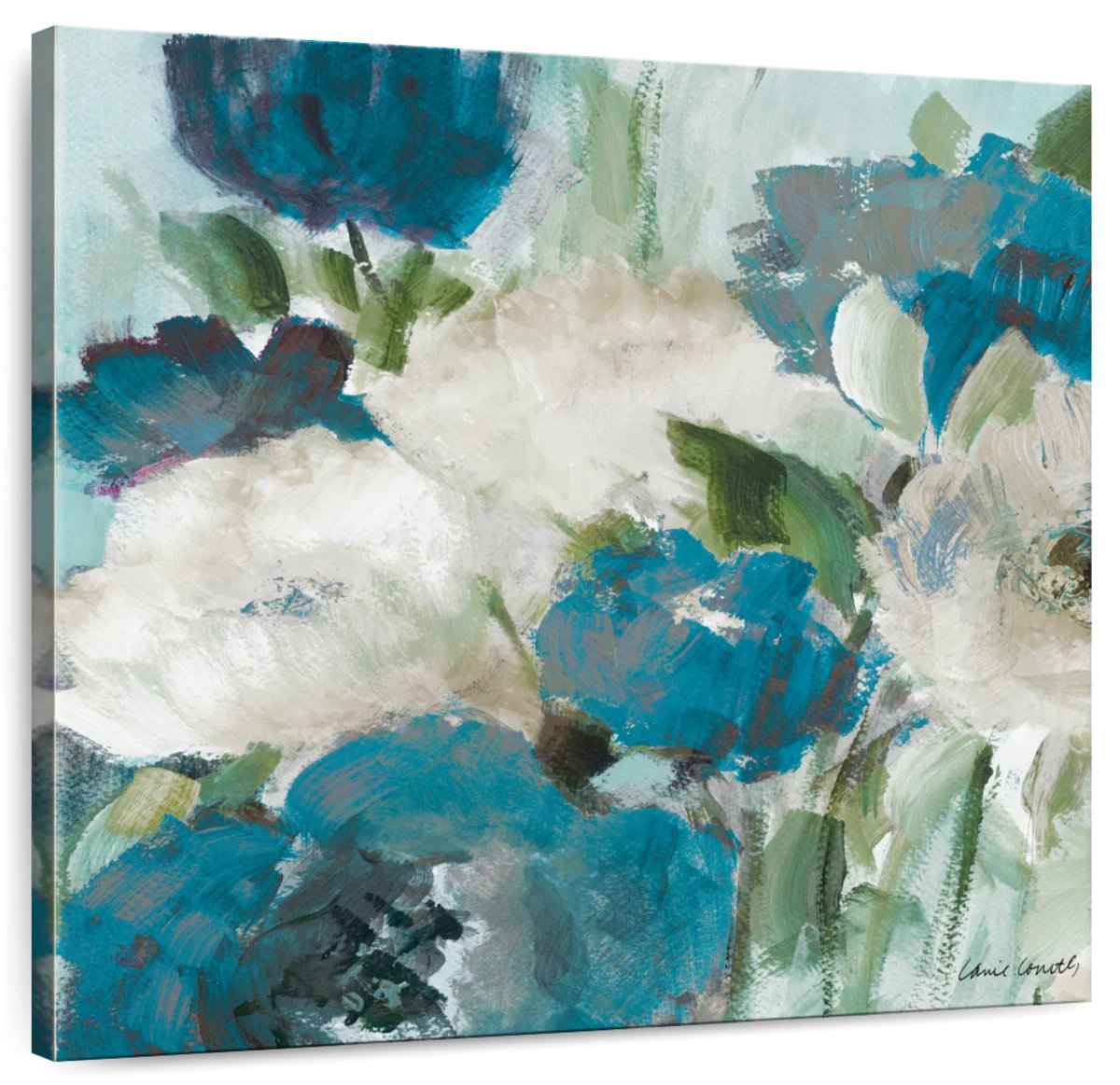 Lark Manor™ Harnek Indigo Power Square I | Wayfair