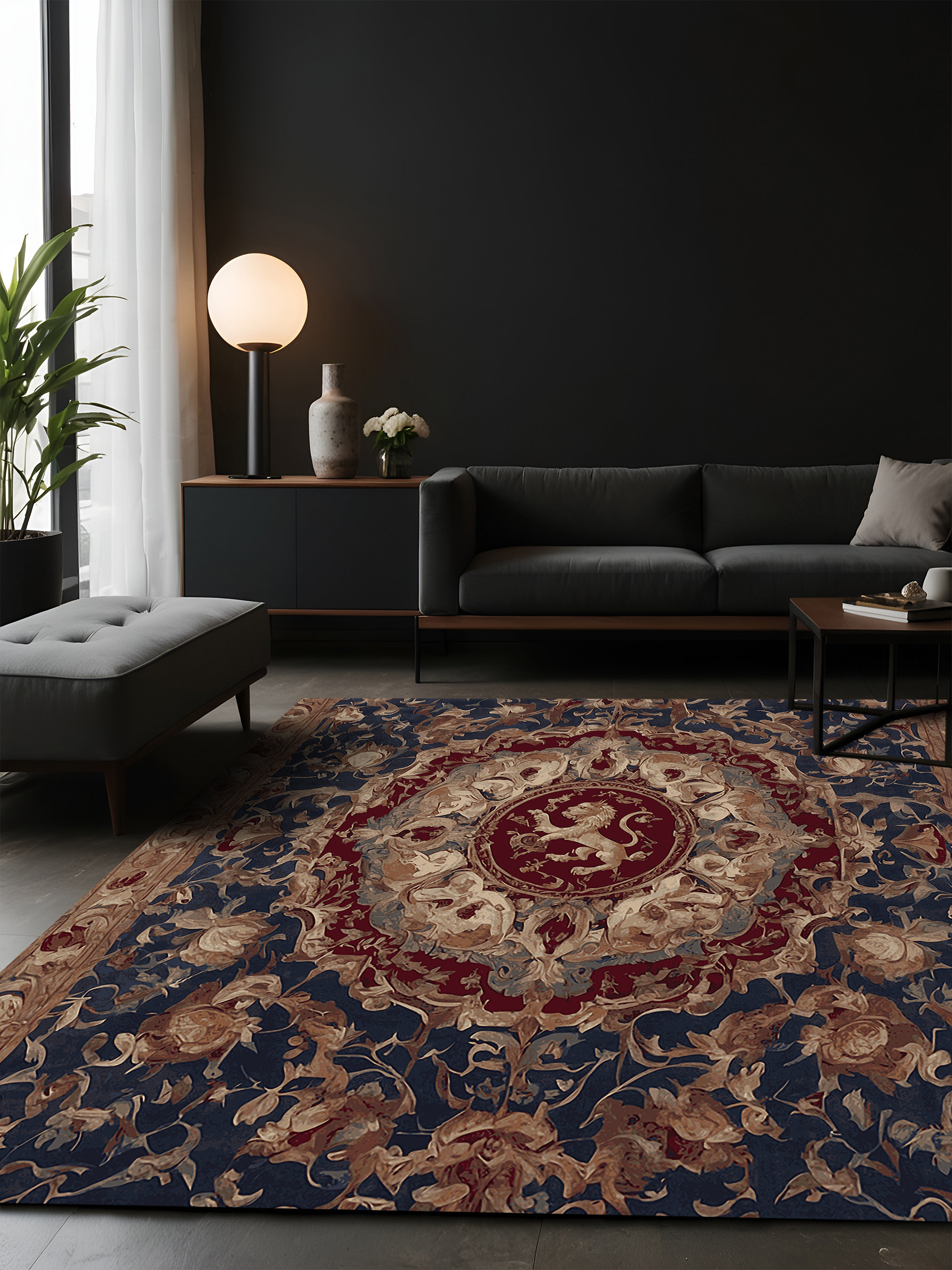 Bloomsbury Market Tapis brun soyeux et moelleux - Wayfair Canada