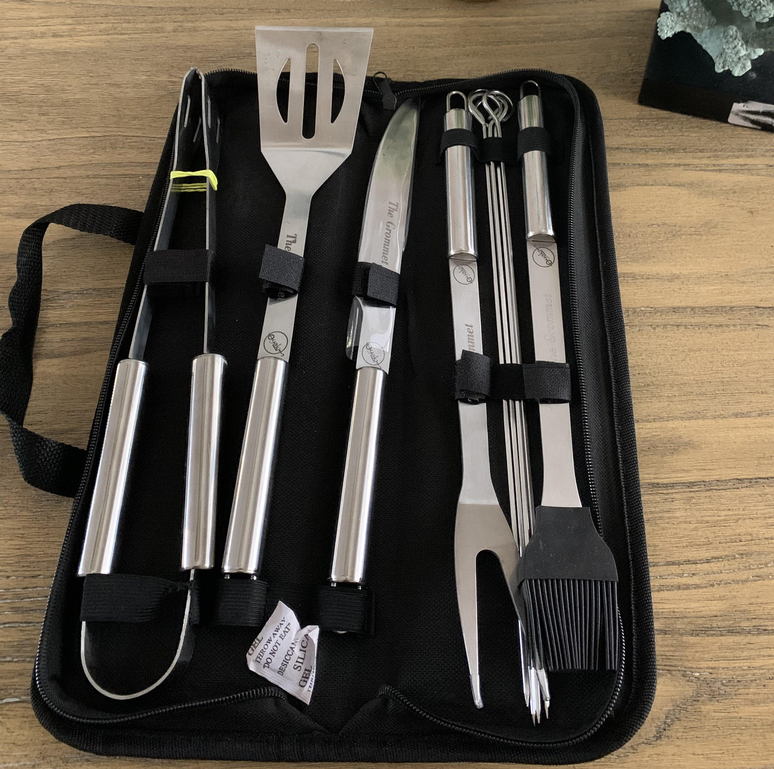 O-Yaki Products Stainless Steel Dishwasher Safe Grilling Tool Set ...