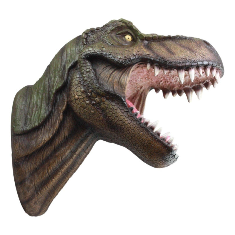 Trinx Tyrannosaurus Rex Head Bust Large Sculpture | Dinosaur Trophy ...