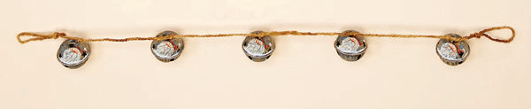 Worth Imports 33" Metal Five Jingle Bells Rope Garland - Wayfair Canada