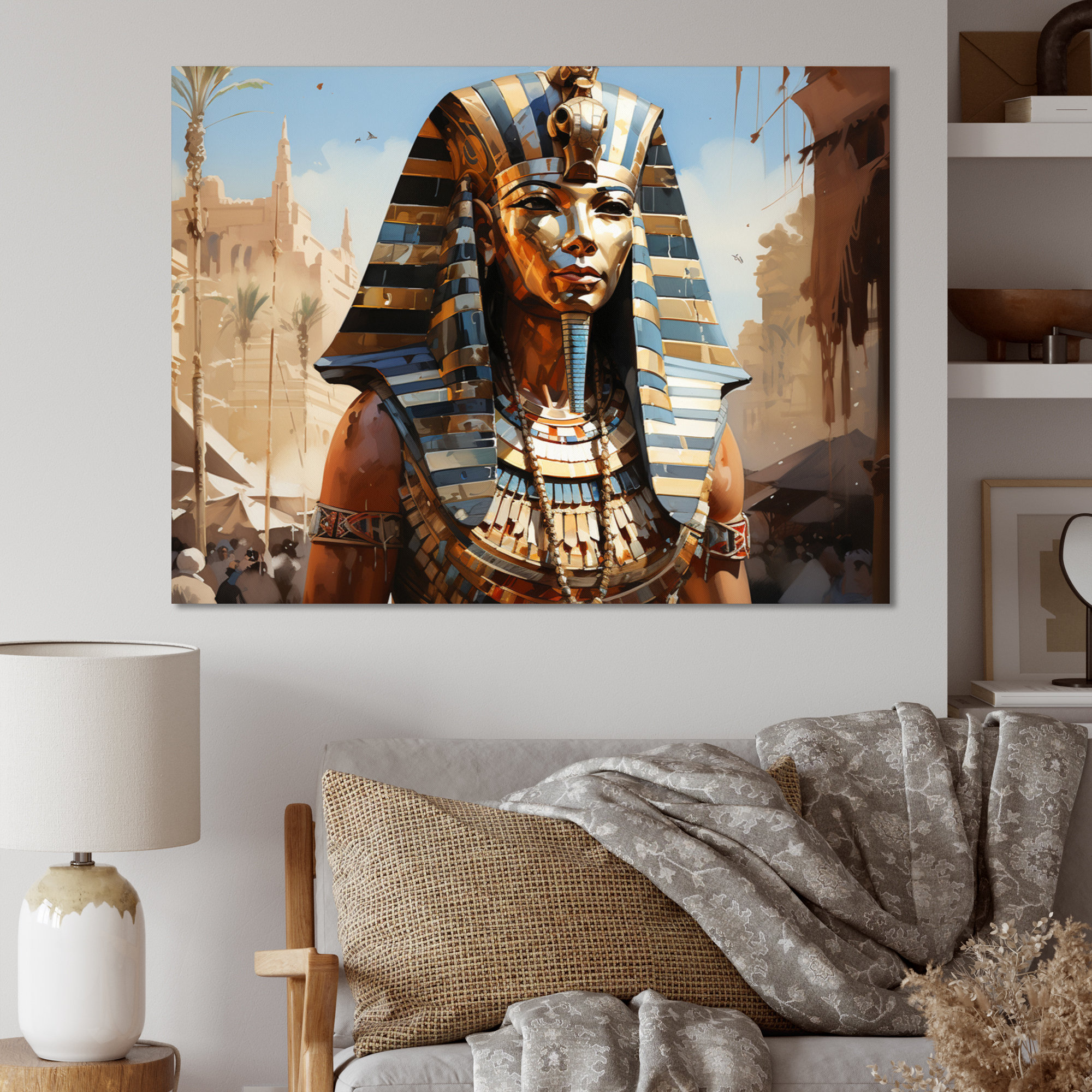 Foundry Select Egypt Ancient Echoes On Canvas Print - Wayfair Canada