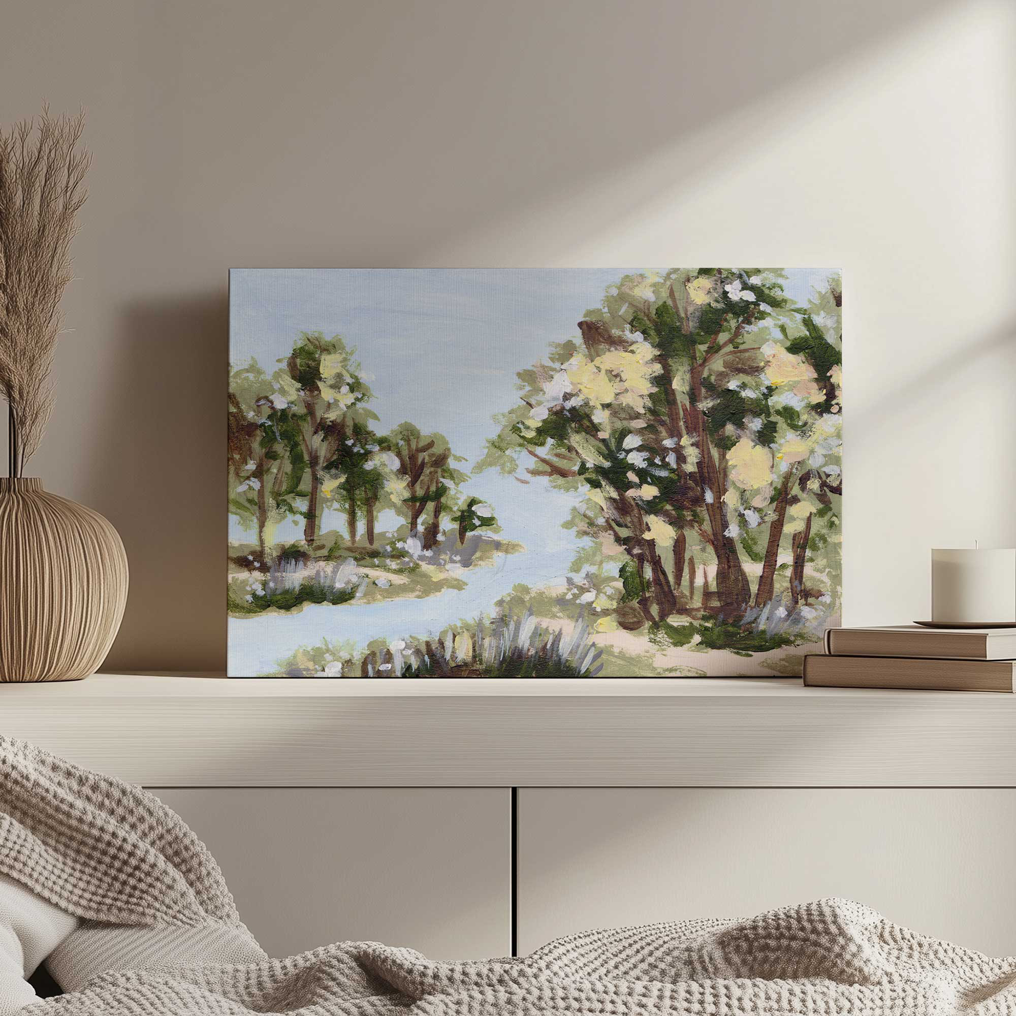 Winston Porter Amber Canopy II by Melissa Wang Canvas Art Print | Wayfair