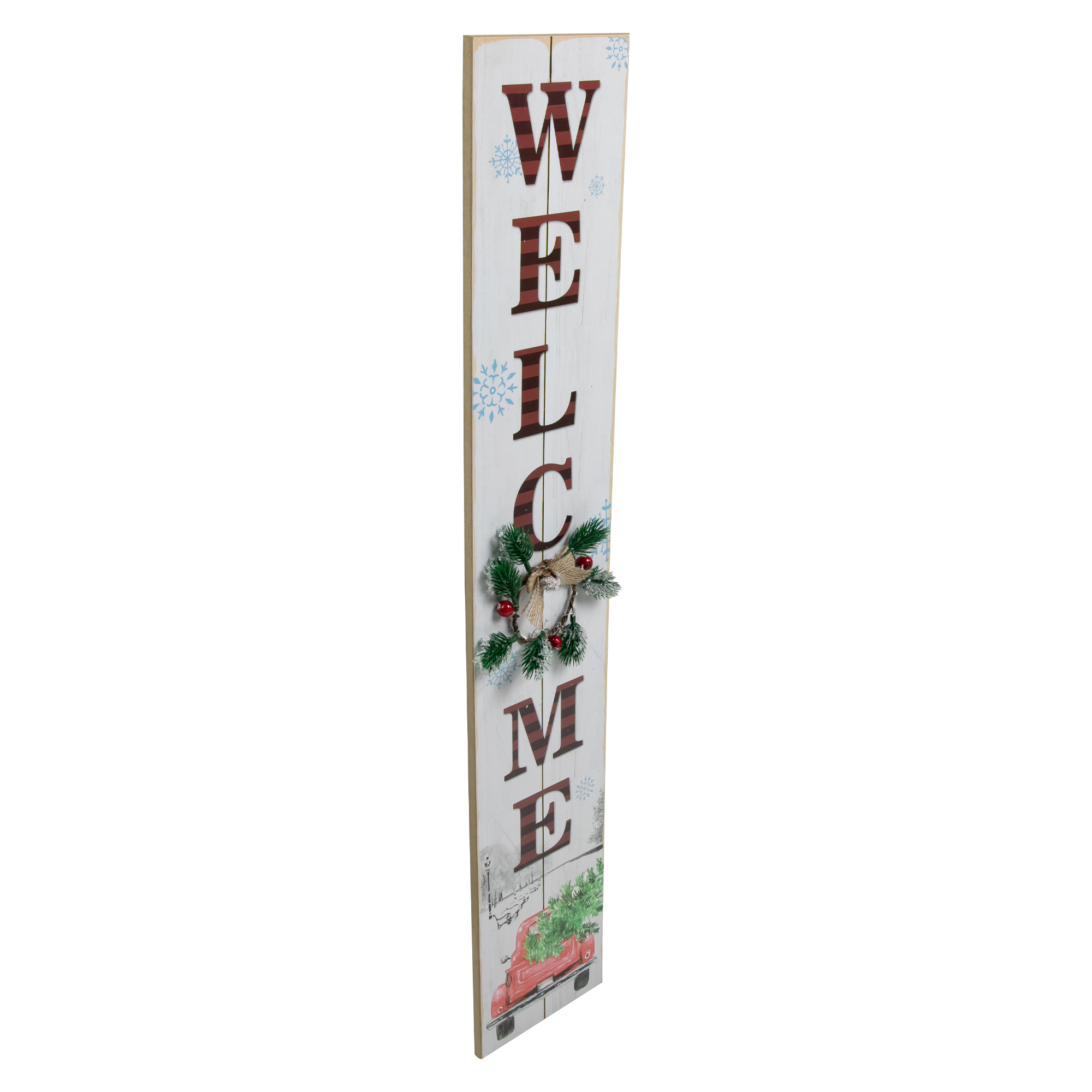 Northlight Seasonal 31.75" LED Lighted Welcome Sign With Truck ...