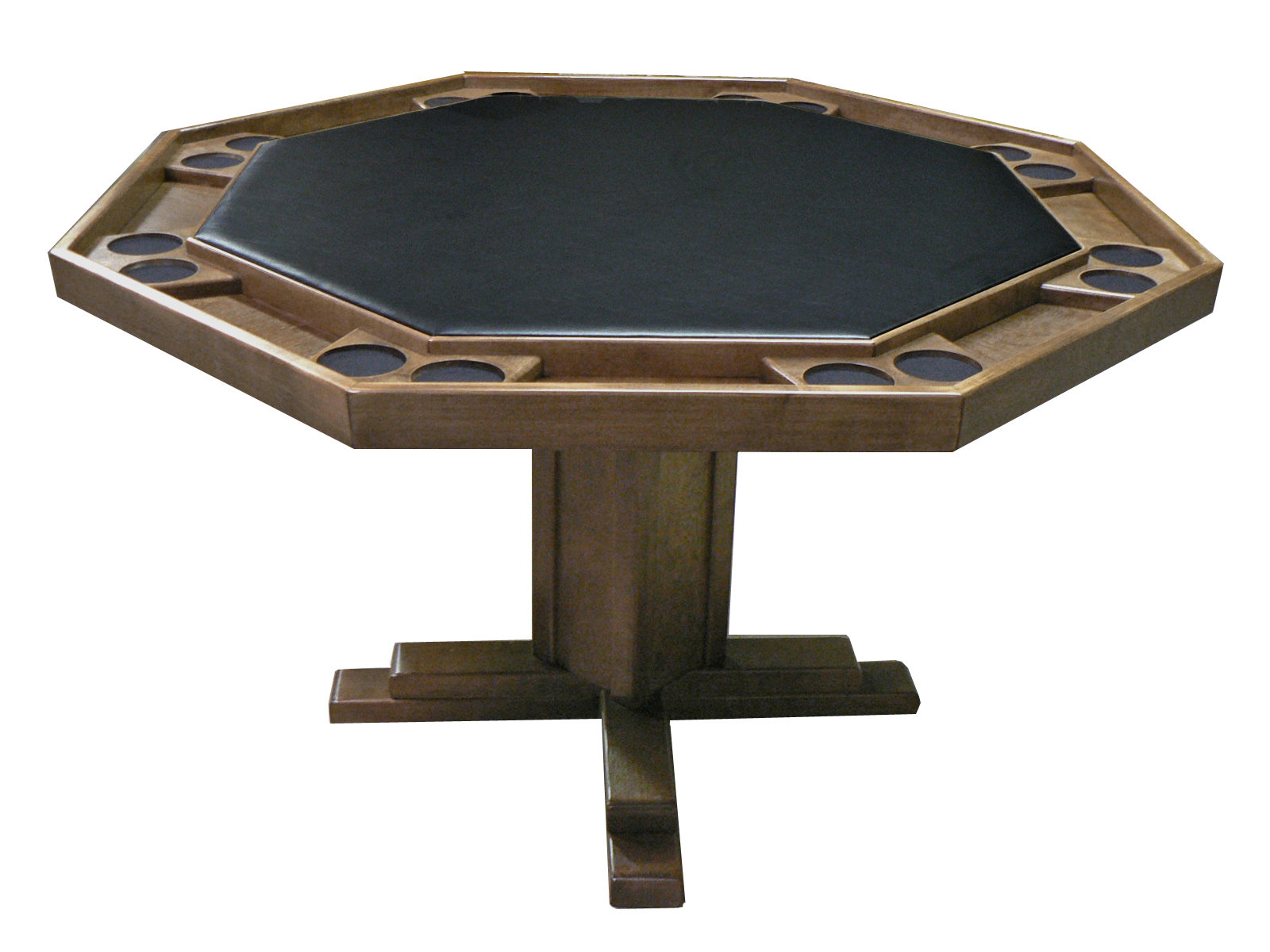 Kestell Furniture 57" Maple Pedestal Base Poker Table & Reviews ...