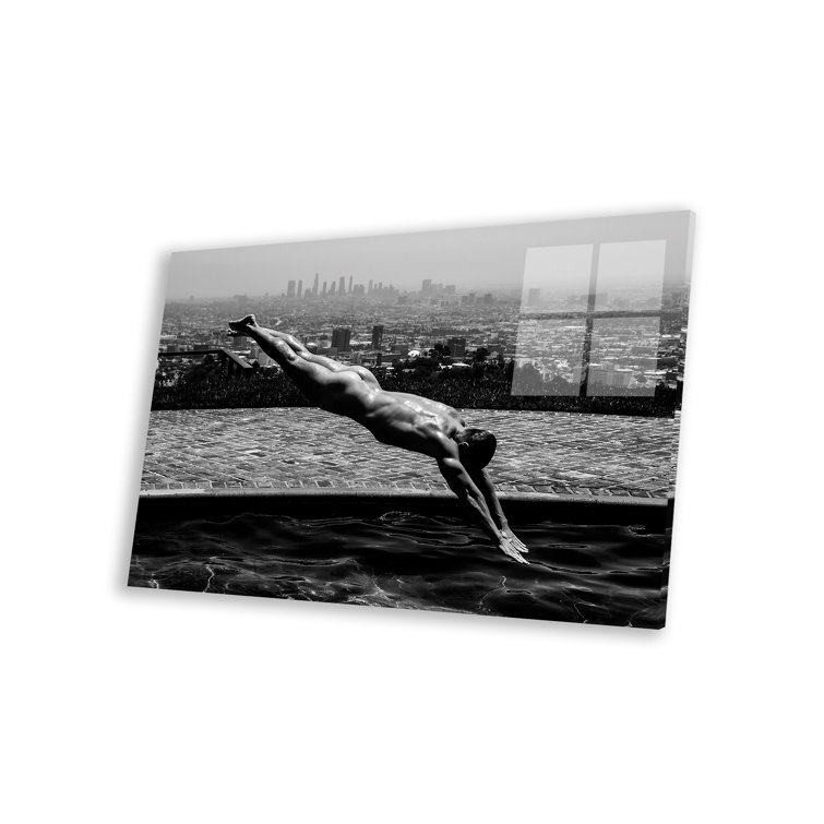 Ebern Designs Dive Into LA On Plastic / Acrylic by Gregory Prescott ...