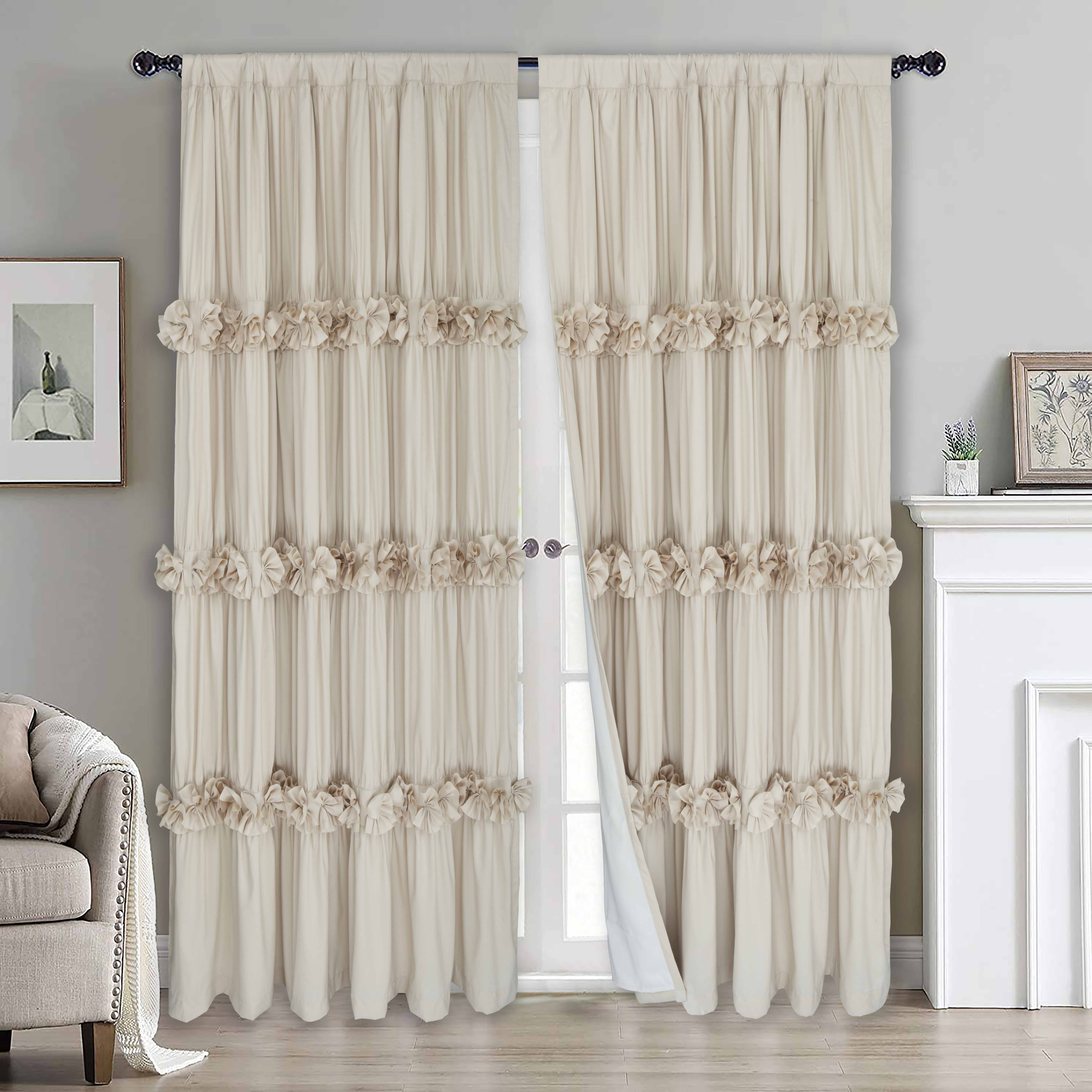 Homechoice International Group Polyester Curtain & Reviews | Wayfair