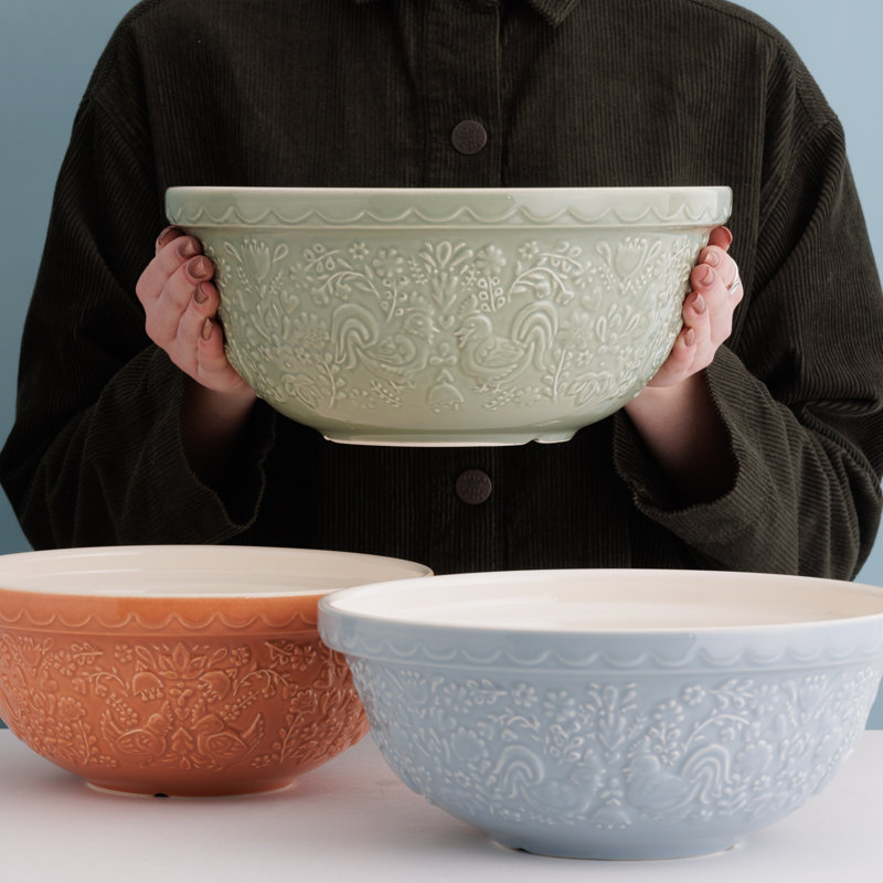 Mason Cash Home To Roost Mixing Bowls S12, S18, S24 - Set Of 3 ...