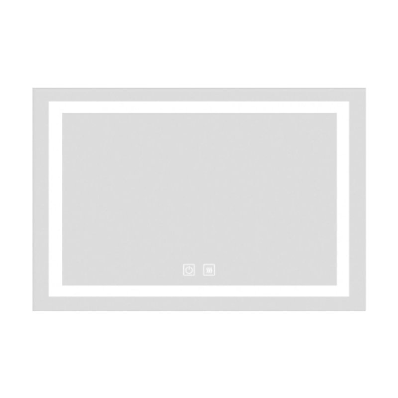 Ivy Bronx Ivanio Metal Rectangle Wall Mirror | Wayfair