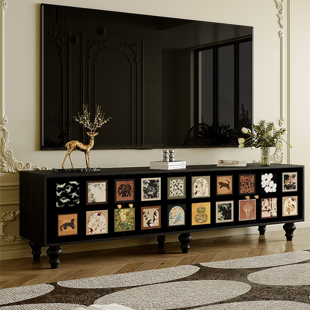 moonlight design Chinese style retro TV stand - Wayfair Canada