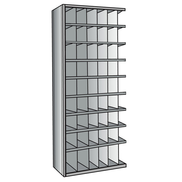 Hallowell Hi-Tech Bin 9 Shelf Shelving Unit | Wayfair