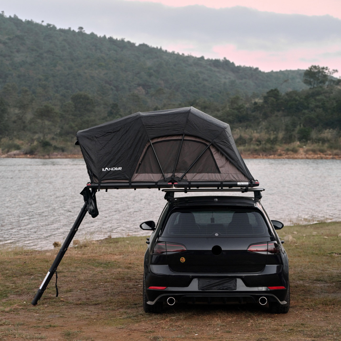 Lipoton ILANDER Lite Cruiser Roof Top Tent 120Cm, Entry Level Overland ...