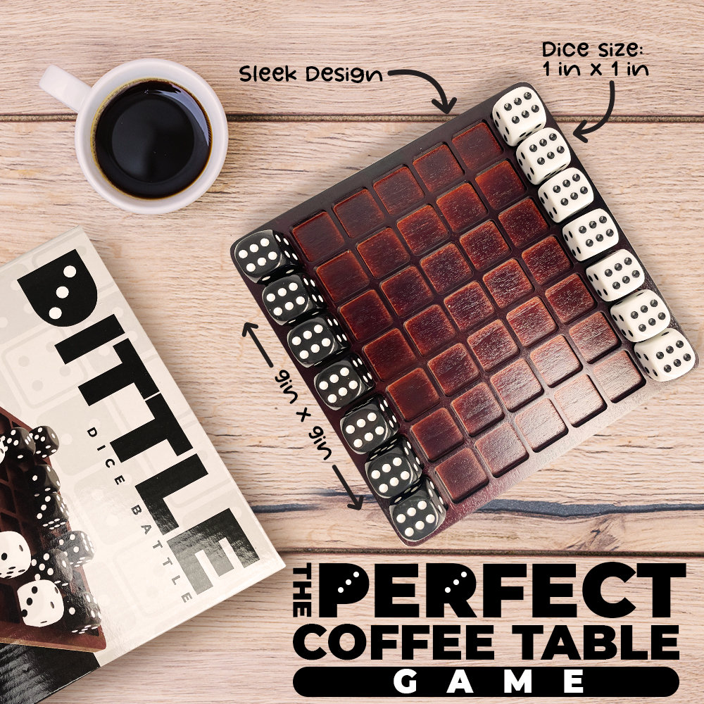 SWOOC Dittle™ - Dice Battle Coffee Table Game | Wayfair