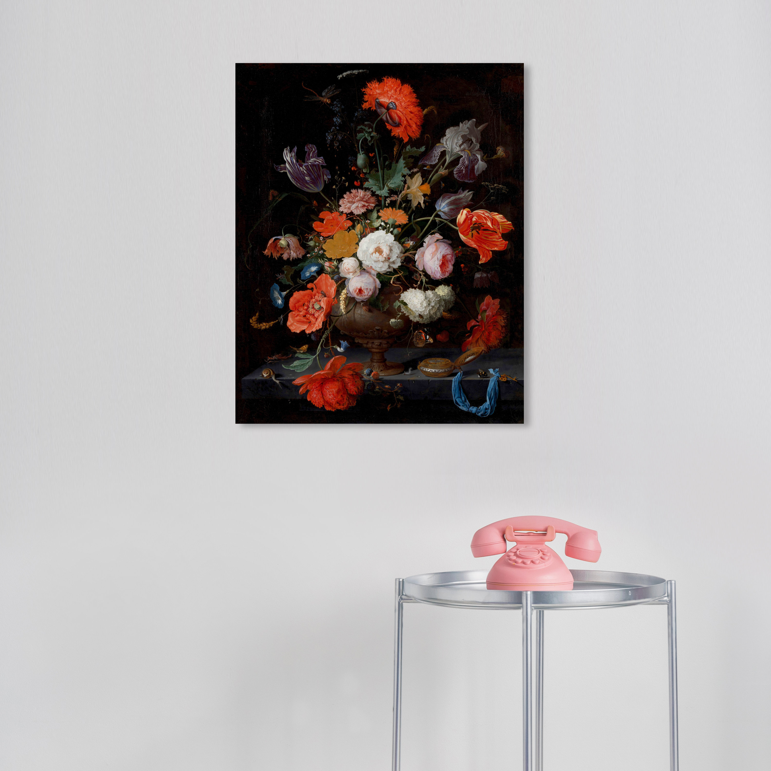 Red Barrel Studio Floral and Botanical Abraham Mignon - Flowers and a ...