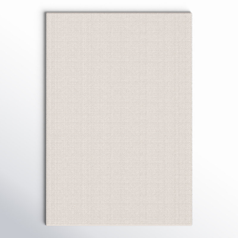 Wade Logan® Charvik Solid Color Handmade Area Rug in Ivory & Reviews ...