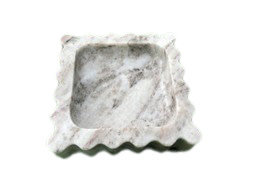 Cole and Marble Living Room Decor Tray with Swirl Pattern and Wavy ...