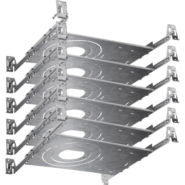 OHLECTRIC Rough-in adjustable pre-mounting plate with hanger bars - 3 ...