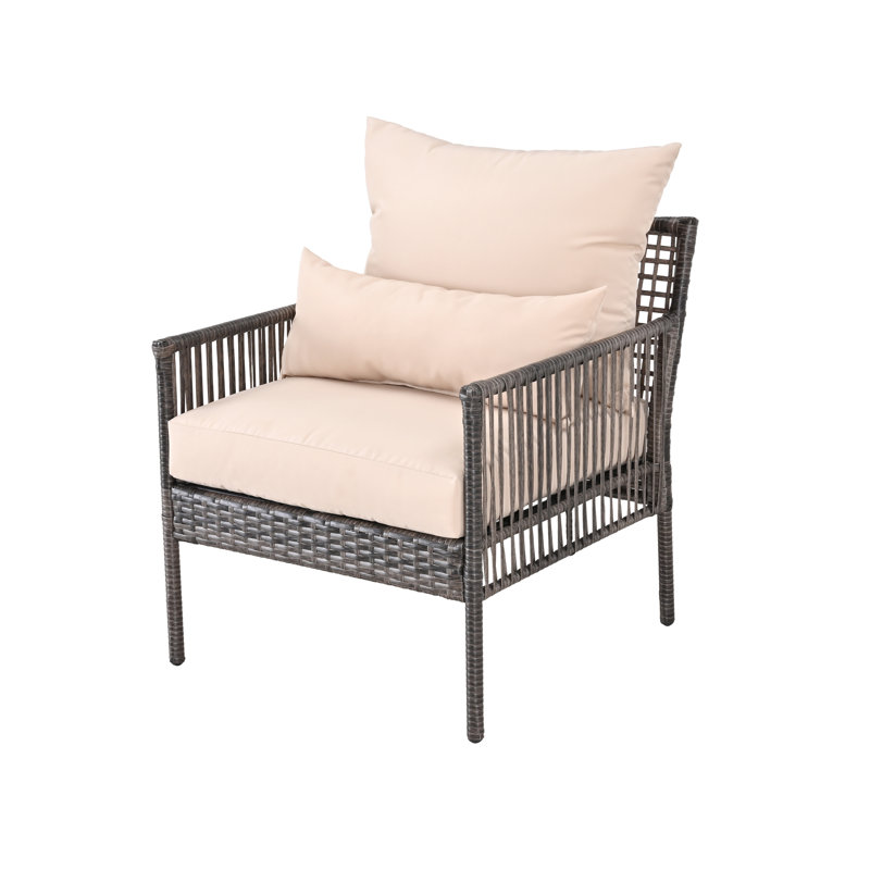 Bayou Breeze Aalaysia 8-Piece Outdoor Wicker Conversation Set & Reviews ...