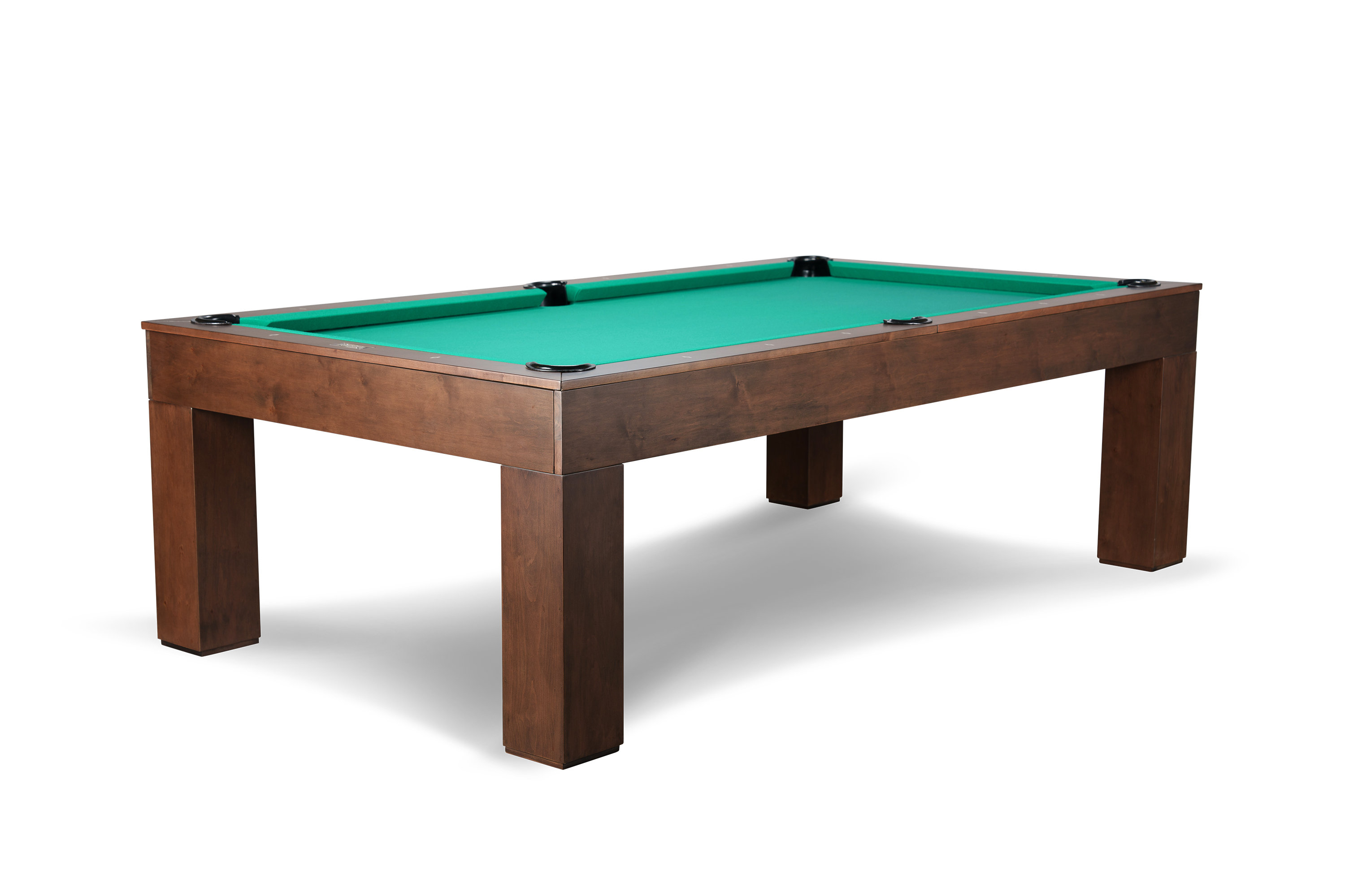 Doc & Holliday Paula Parsons Pool Table In Antique Coffee With ...