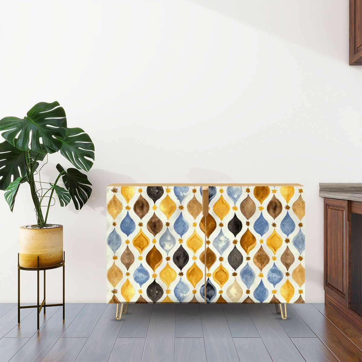 Dakota Fields Sideboard Buffet Cabinet with Storage Endless Hand ...