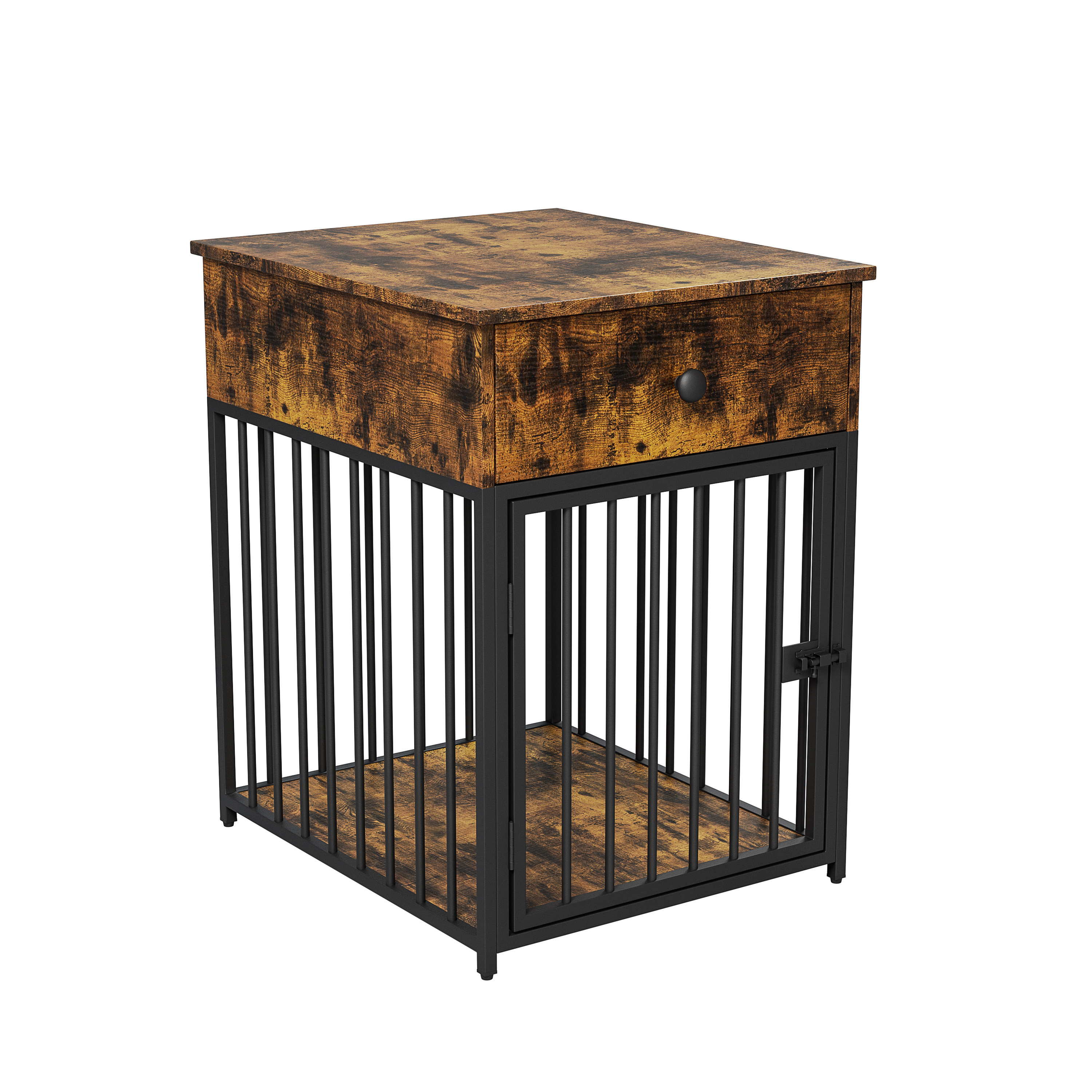 17 Stories Dog Crate Furniture, Dog House, Decorative Dog Kennel With ...