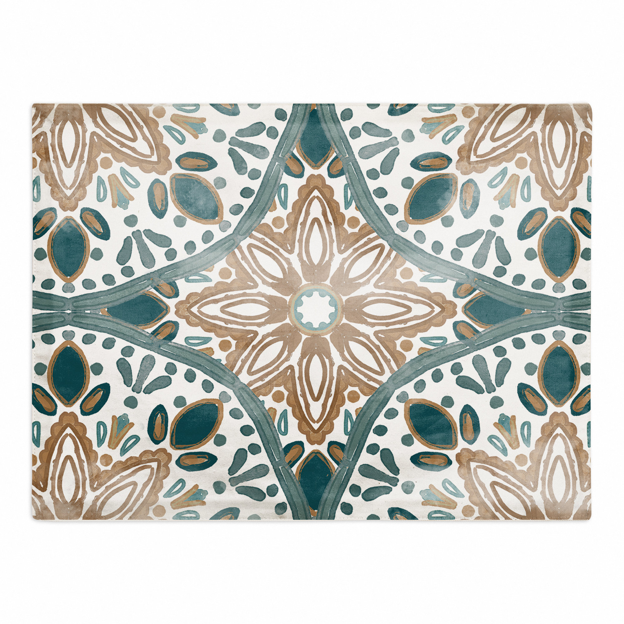 Bungalow Rose Homey Medallion Outdoor Placemat | Wayfair