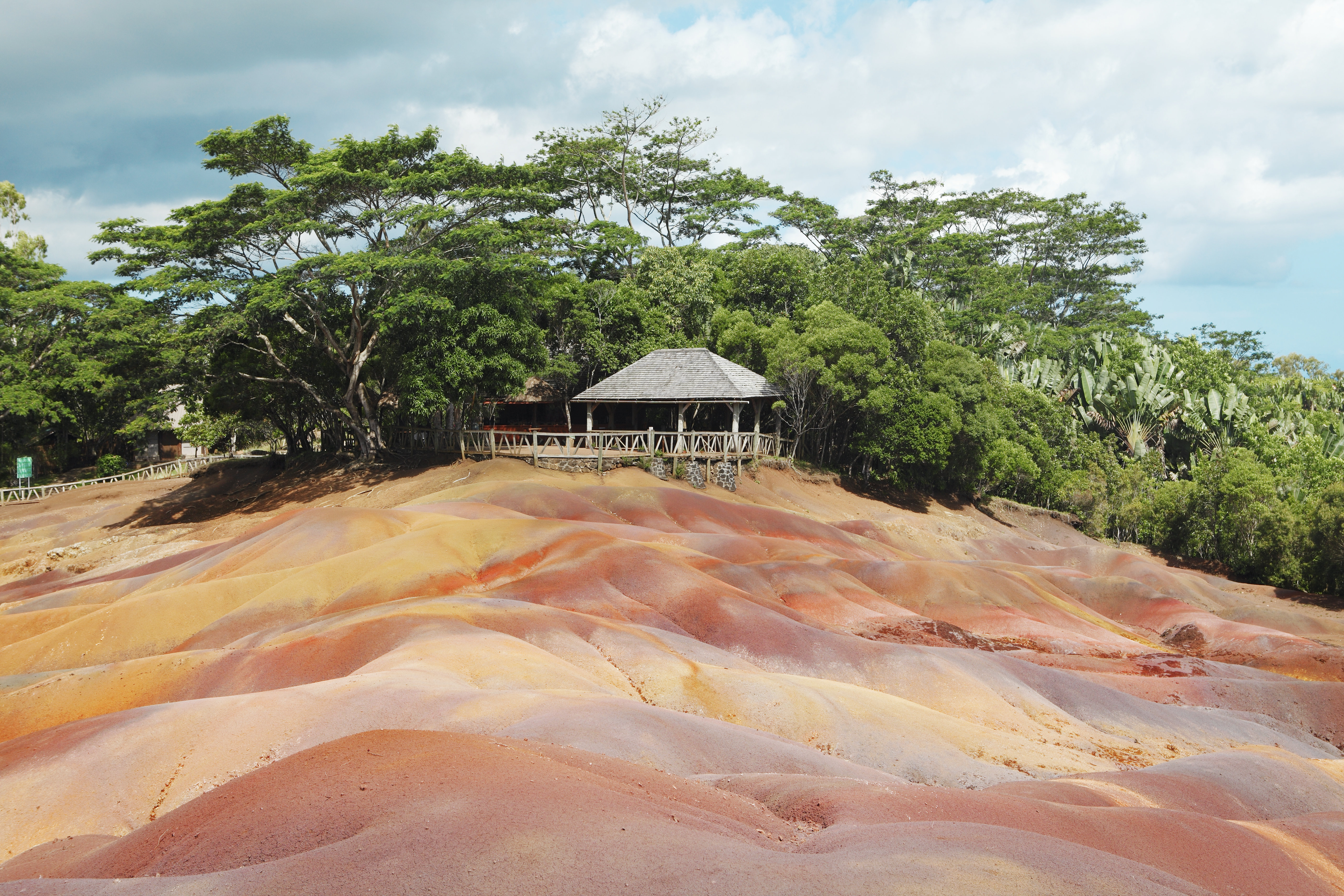Ebern Designs Chamarel Seven Coloured Earths by Narvikk | Wayfair