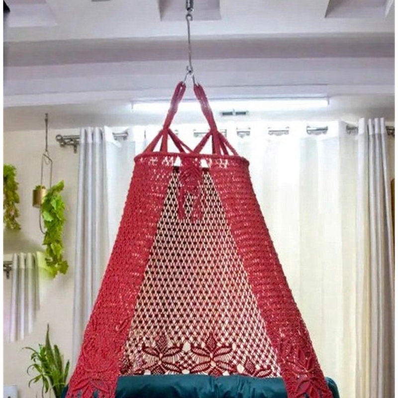 Dakota Fields Ruby Sofa Swing With Back Rest And Cushion For Indoor ...