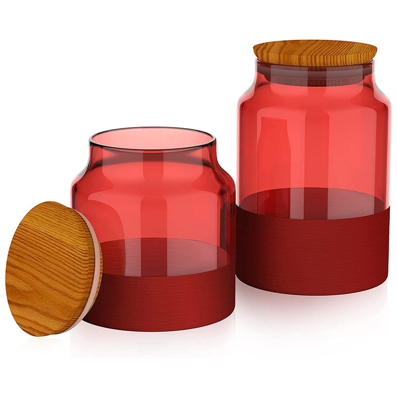 Gracie Oaks 2 Piece Cookie Jar Set | Wayfair