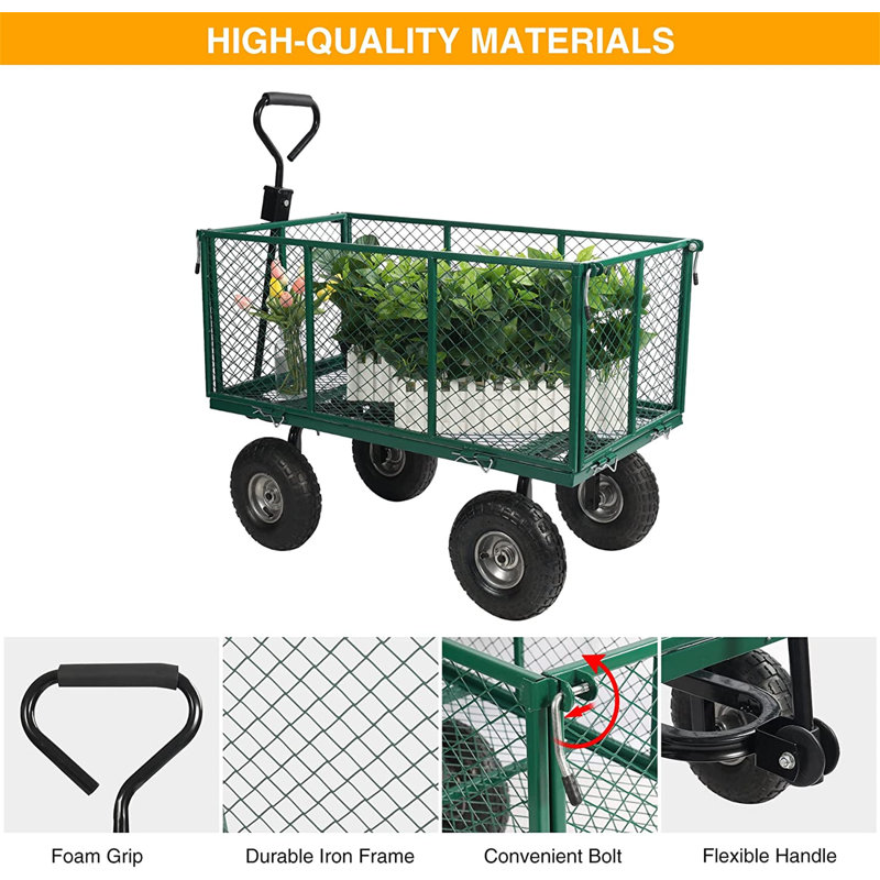 REDCAMP Utility Wagon Bags with Wheels | Wayfair