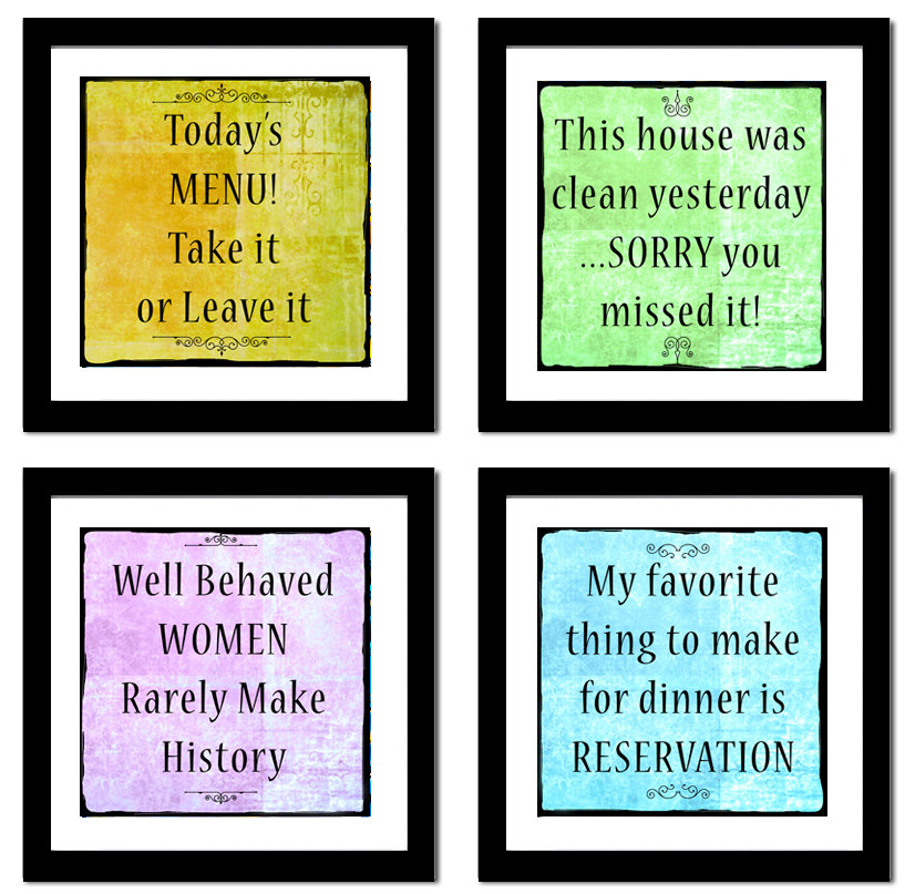 Imagine Letters Inc. 'Fun Art 3' by Neeva Kedem 4 Piece Framed ...